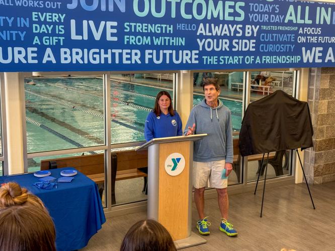Longtime Ocean Community YMCA Swim Coach Jim Knapp surprised at Fuller ...