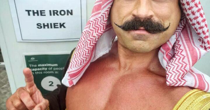 URI grad wrestles with success in role as Iron Sheik; Azar plays iconic ...