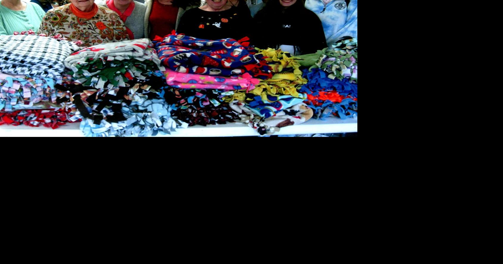 Grange volunteers in Exeter step up to make angel blankets for those in ...