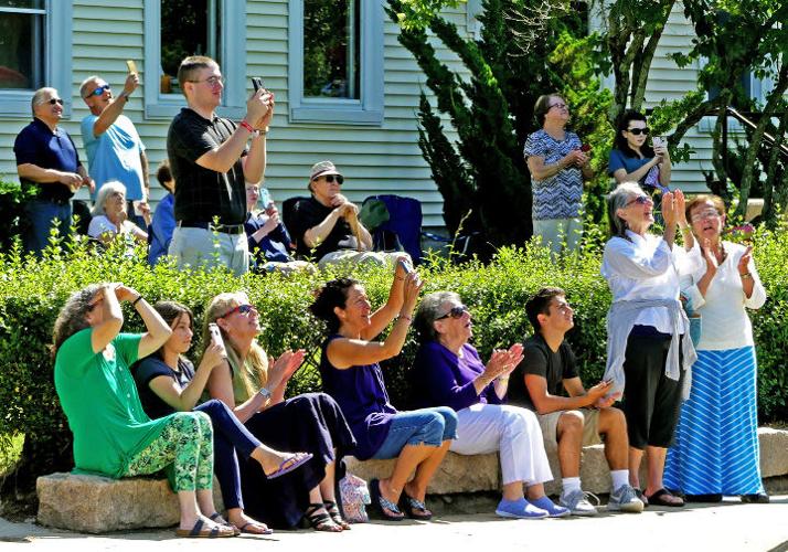 PHOTOS: Rebuilding of St. Michael Church hits milestone with placing of ...