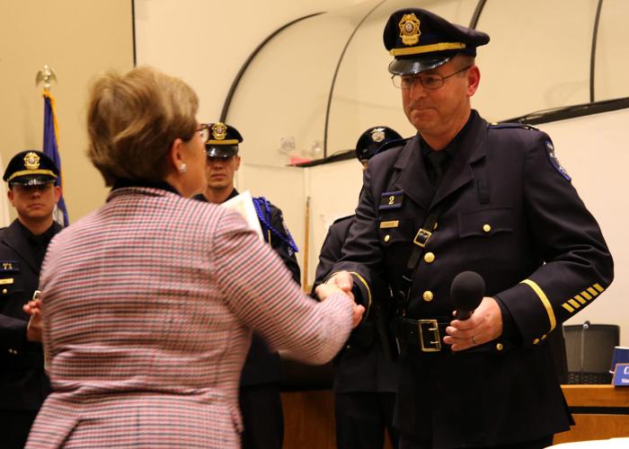 PHOTOS: Eight Westerly officers promoted in swearing-in ceremony Monday ...