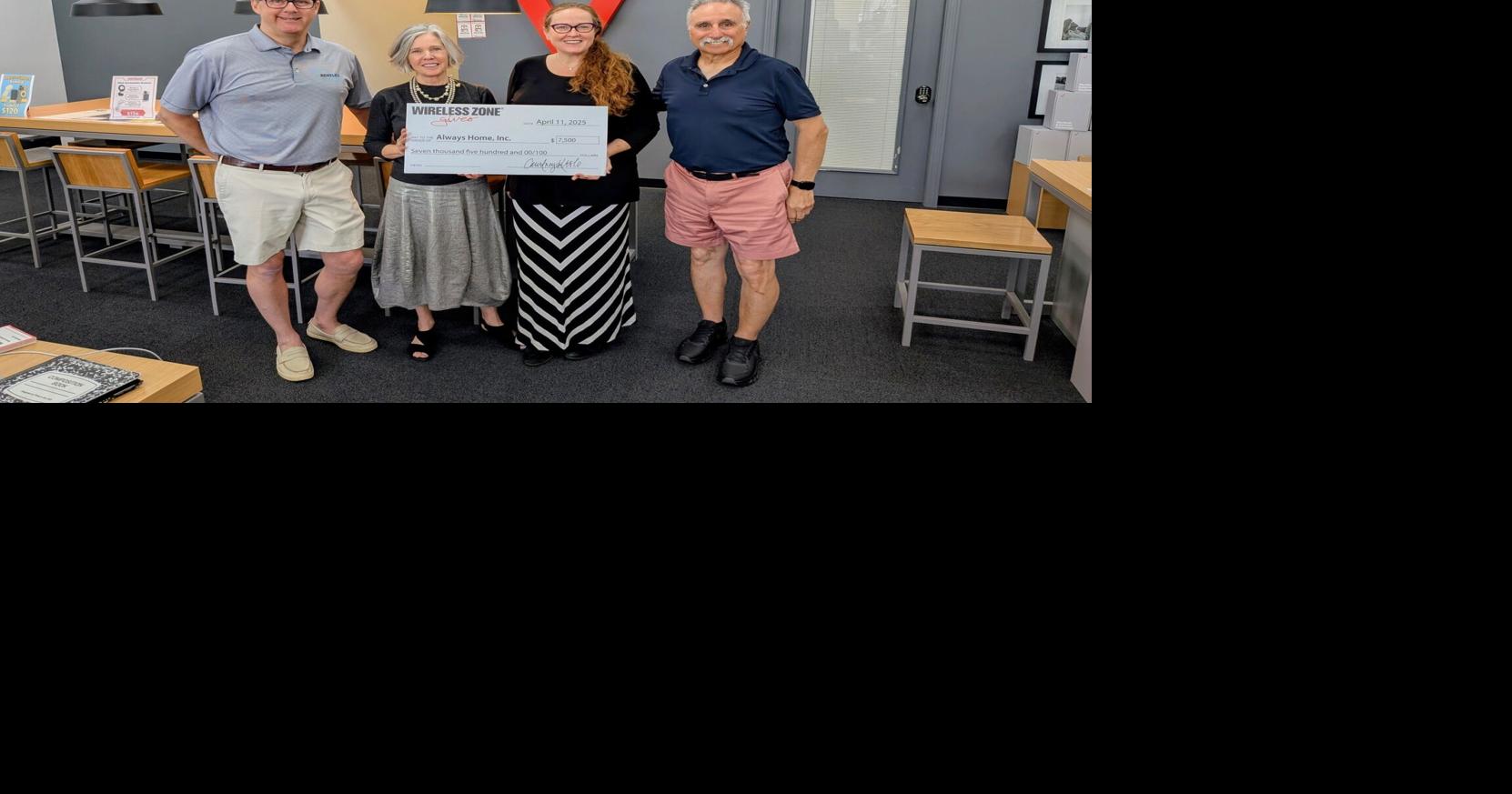 L to R - Neil Ryan, Wireless Zone_ Kathryn Keller, Always Home_ Tricia ...