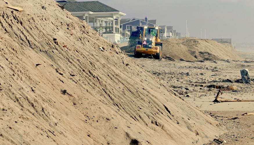 PHOTOS: Damage control at Westerly Town Beach | Westerly ...