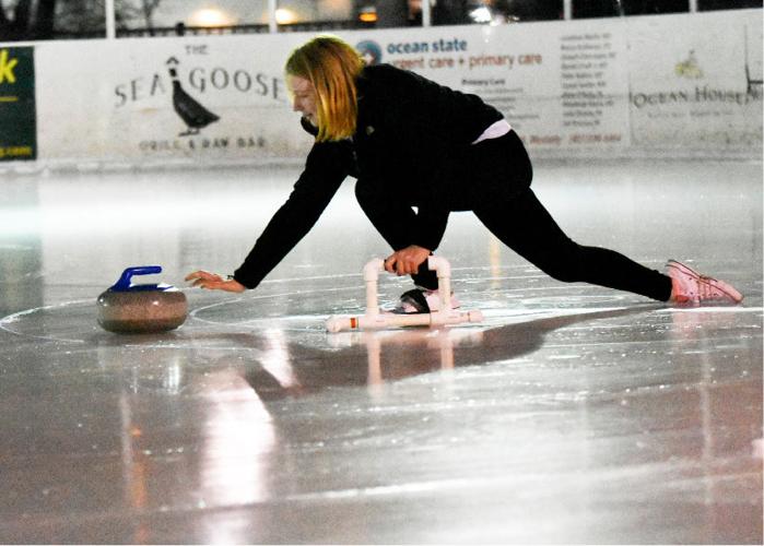 PHOTOS: A curling demonstration at the ice rink | News | thewesterlysun.com