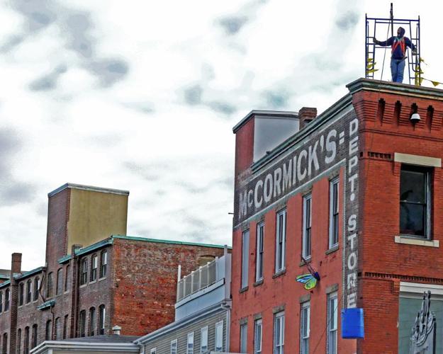 PHOTOS: The McCormick’s Building is getting a new roof | Westerly ...