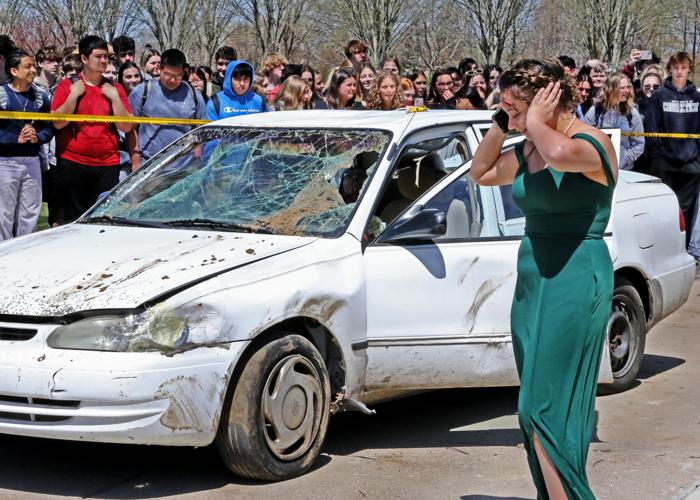 Mock crash scenario at Westerly High School shows students drunk ...