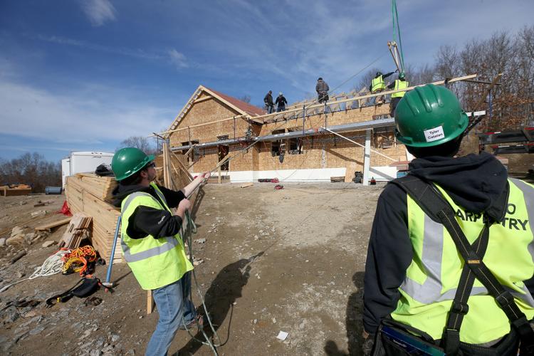 Raising the Roof: Chariho Tech students get hands-on with Habitat for ...