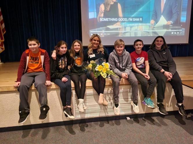 Sam Read visits Chariho Middle School during 'Reading Week' | Front ...