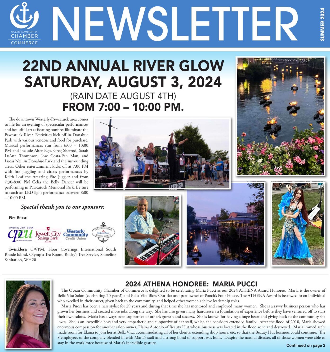 Ocean Community Chamber Newsletter - July2024 | | thewesterlysun.com