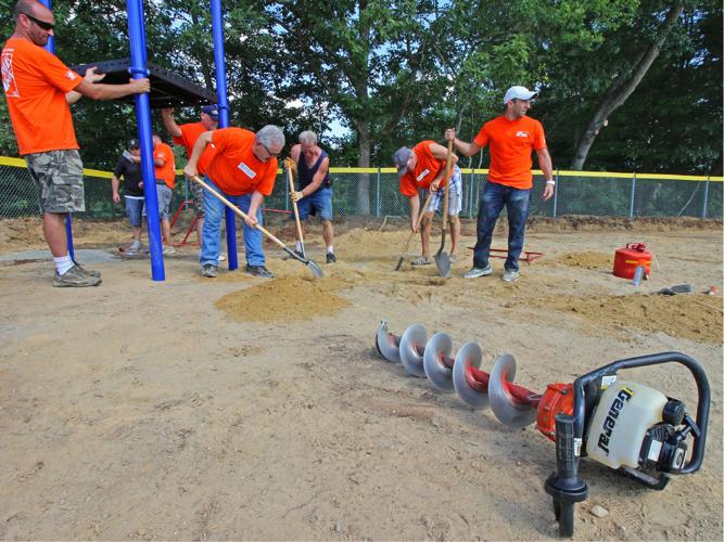Laying down roots: new playground taking shape | News | thewesterlysun.com