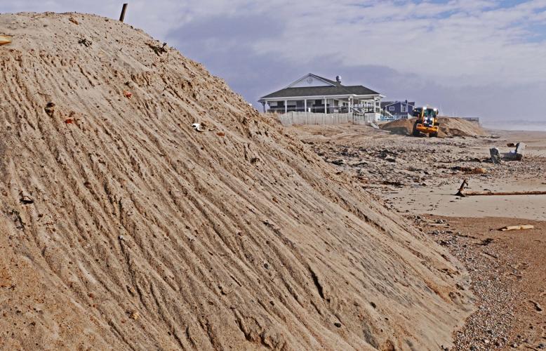 PHOTOS: Damage control at Westerly Town Beach | Westerly ...