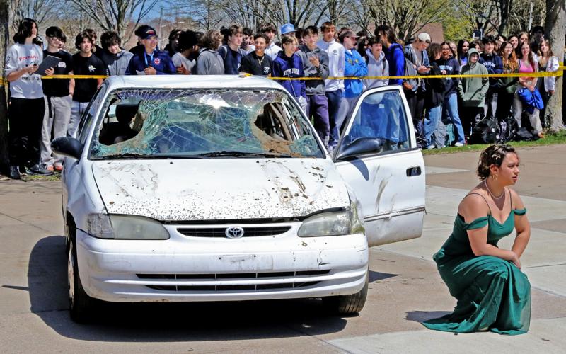 Mock crash scenario at Westerly High School shows students drunk ...