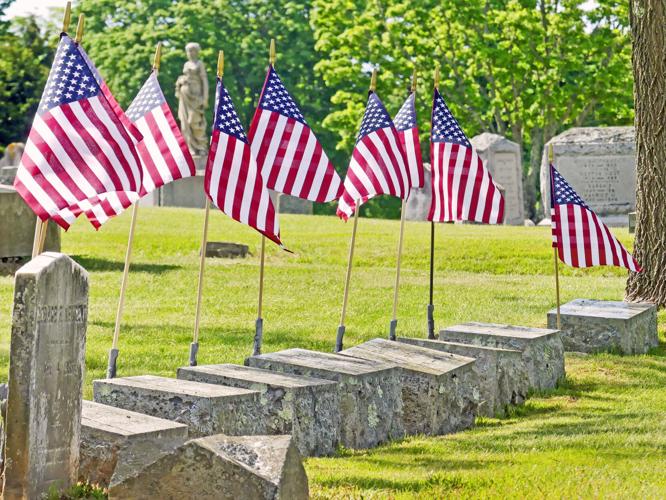 PHOTOS: Flags for those we've lost at River Bend Cemetery | Westerly ...