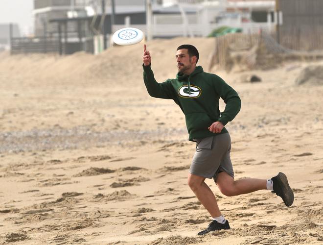 PHOTOS: Some early beach Frisbee | Westerly | thewesterlysun.com