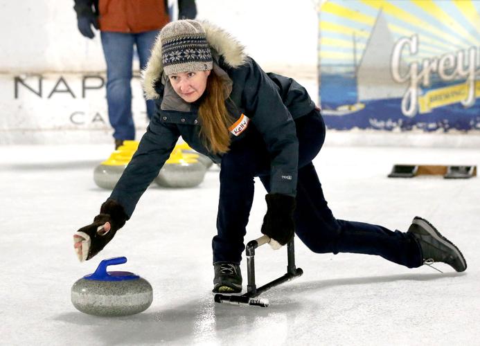 PHOTOS: It's all about the curl once a week at Washington Trust rink ...