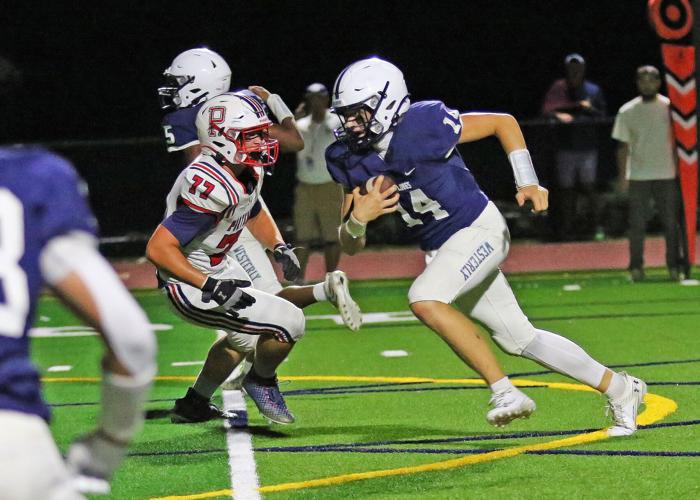 Football: Defense, return of Hill, fuels shutout for Westerly over ...