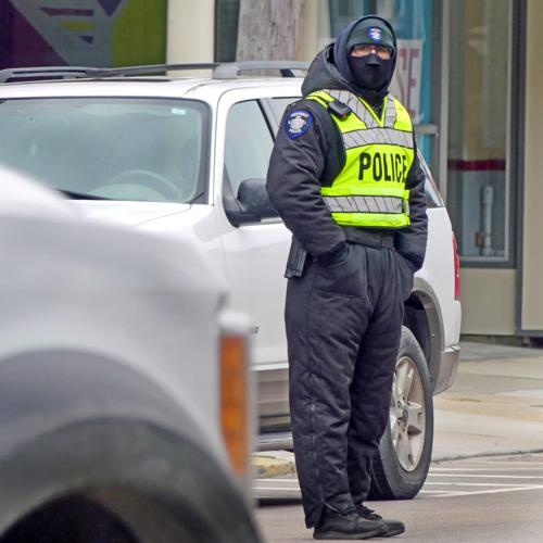 PHOTOS: Cold weather forces Westerly cops to bundle up | Westerly ...