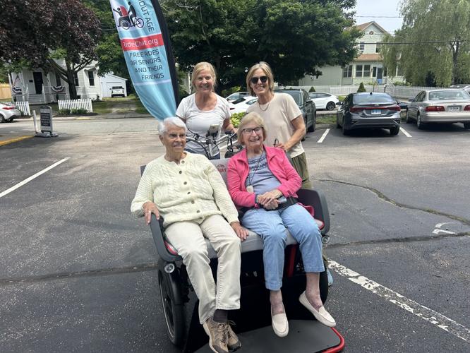 Easy Riders: Mystic's Cycling Without Age brings bike rides to seniors ...