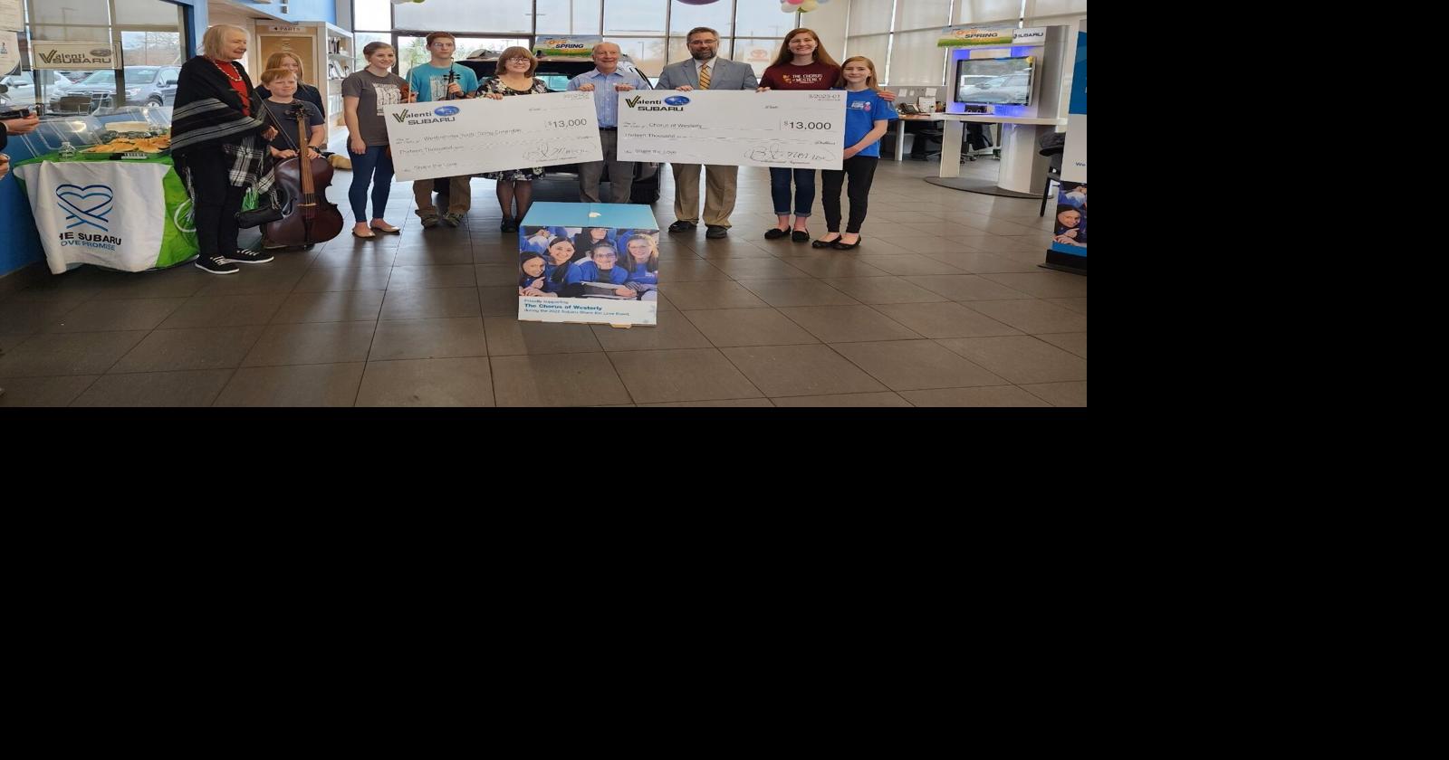 Valenti Subaru named 'Retailer of the Year' | Front Porch News ...