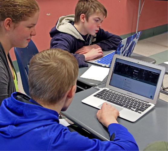 CMS teachers, students embrace Google Classroom technology | News ...