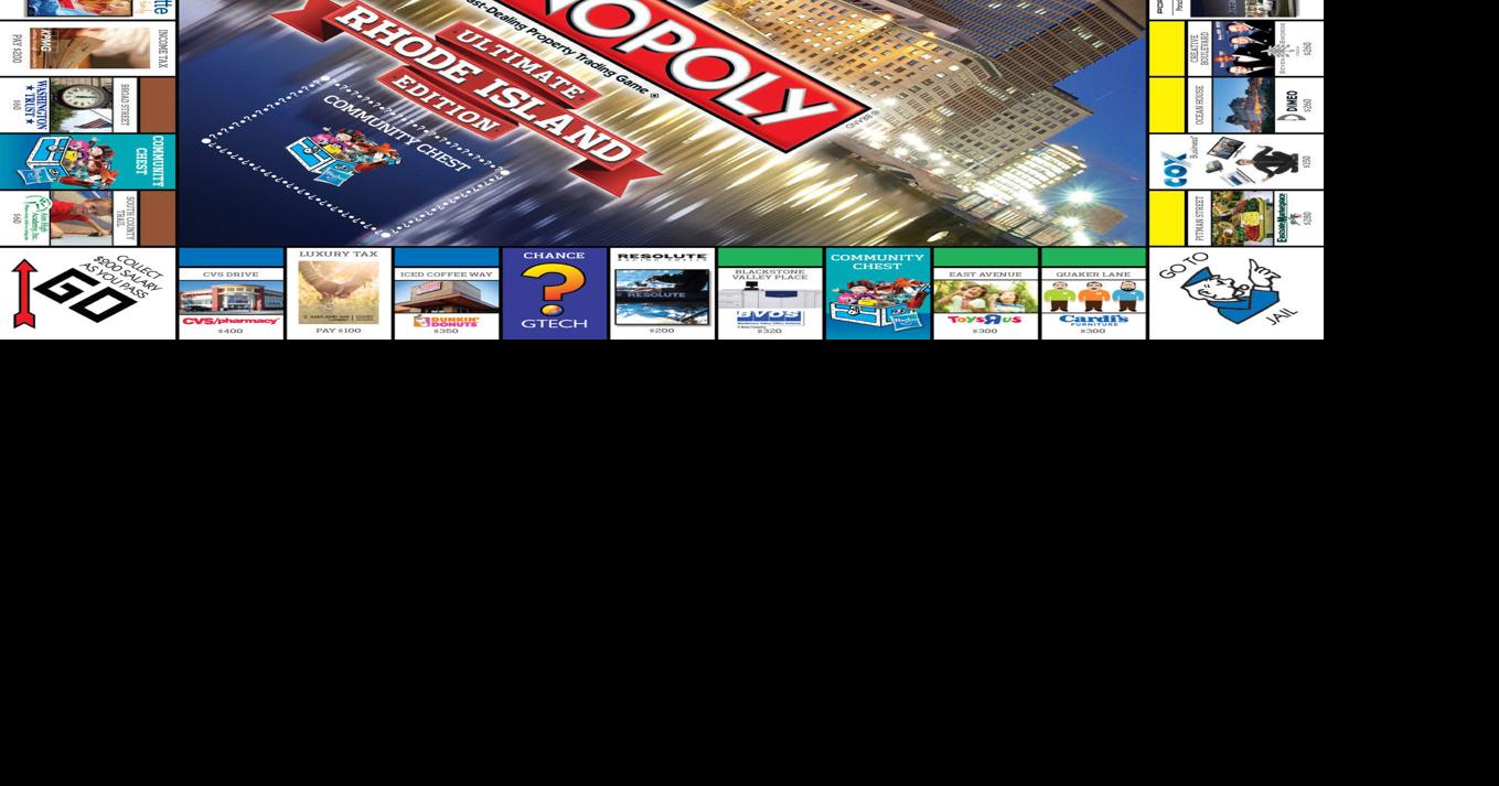 Hop onto local landmarks in R.I. Monopoly edition | News ...