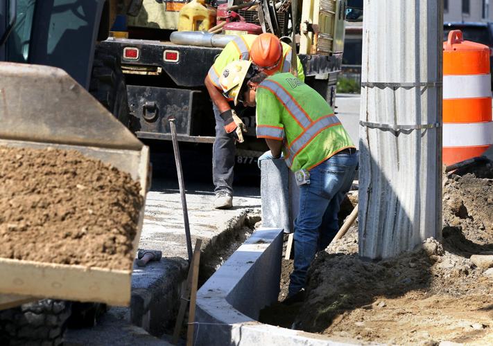 PHOTOS: Improving the crosswalks and intersections along Granite Street ...