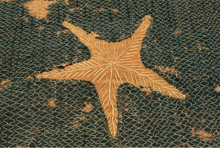 Stonington’s fragile battle flag is a centerpiece of local history ...