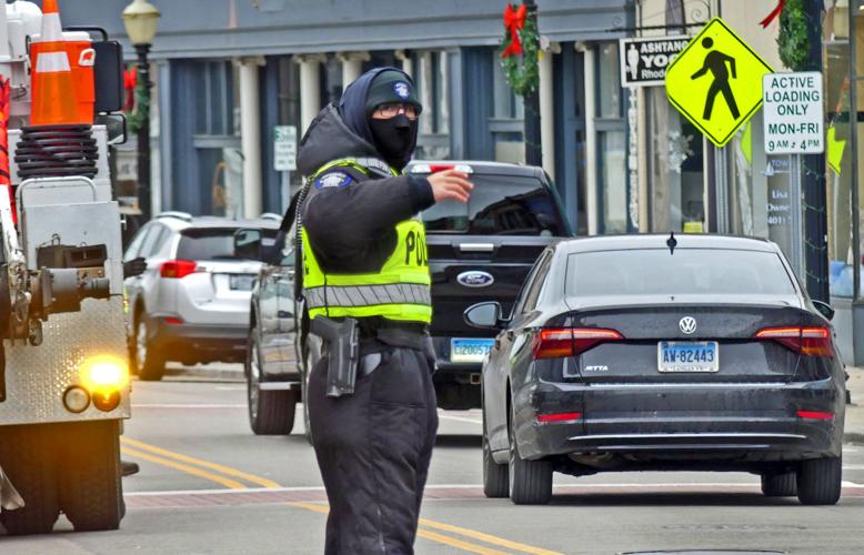 PHOTOS: Cold weather forces Westerly cops to bundle up | Westerly ...