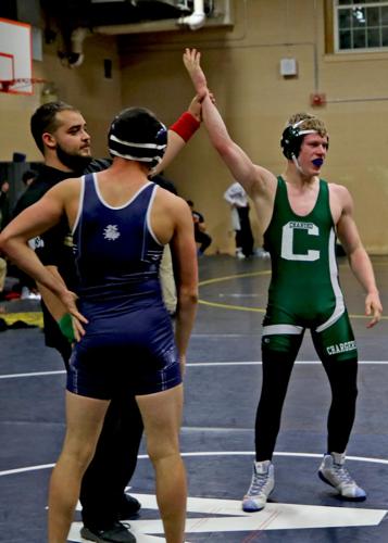 Wrestling: Kyle Merritt sets record for career victories at Chariho ...