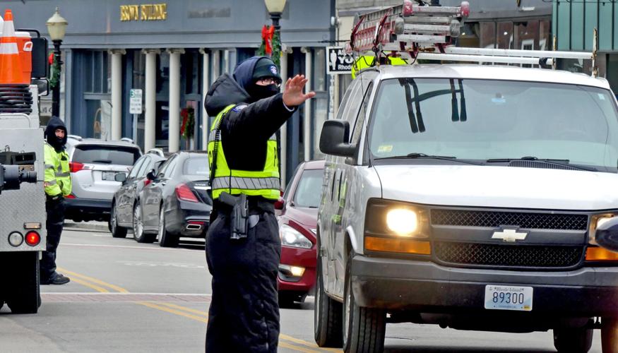 PHOTOS: Cold weather forces Westerly cops to bundle up | Westerly ...
