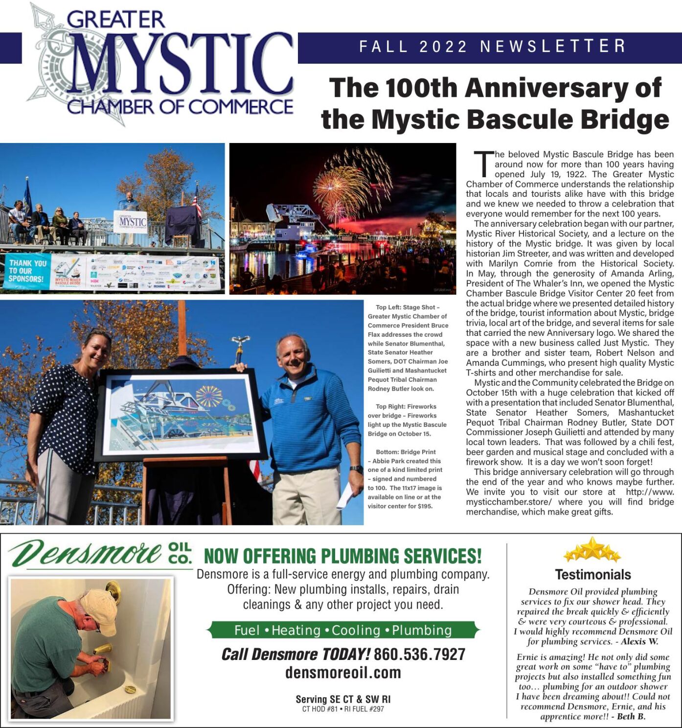 Mystic Chamber Newsletter | | thewesterlysun.com