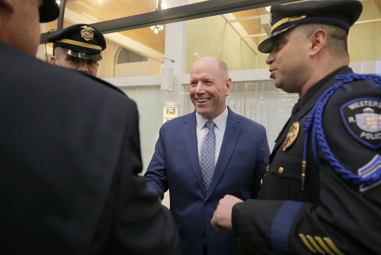 PHOTOS: Shawn Lacey sworn in as Westerly town manager | Westerly ...
