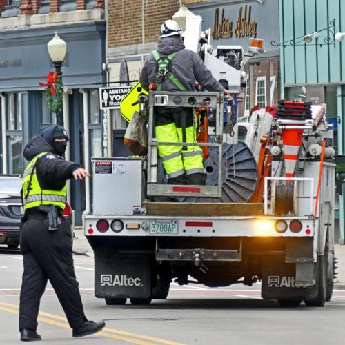 PHOTOS: Cold weather forces Westerly cops to bundle up | Westerly ...