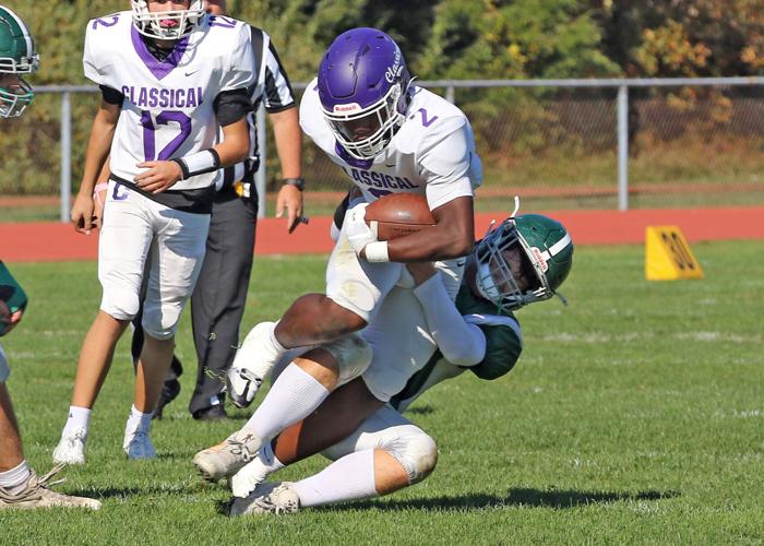 Football: Chariho falls on Senior Day to Classical | Chariho High ...
