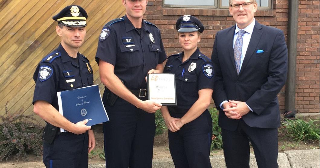 Westerly Police Department earns MADD award for commitment to emergency ...