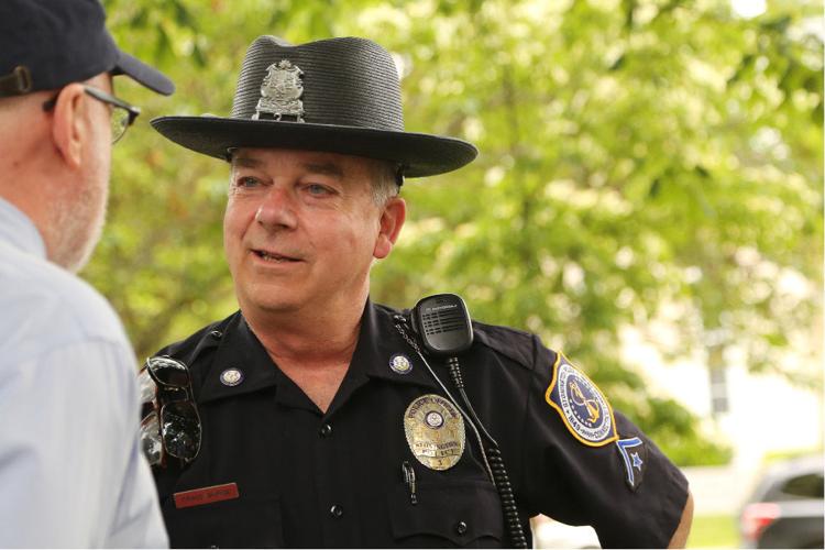 Veteran Stonington police officer Burge marches into retirement after ...
