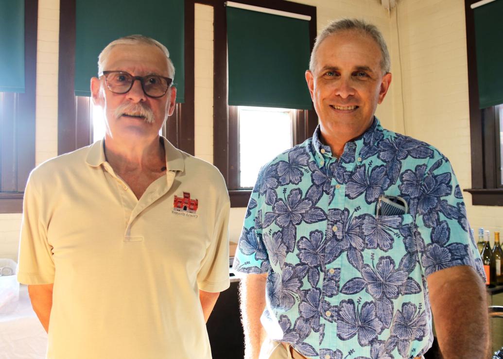 Ralph Abruzzese and Christopher Turco. Armory Appreciation Evening ...