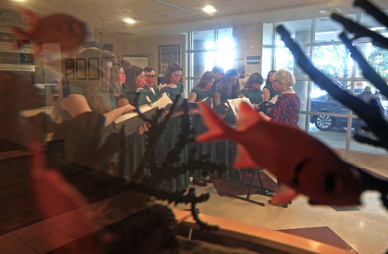 PHOTOS: Chariho carolers bring some cheer to Westerly Hospital ...