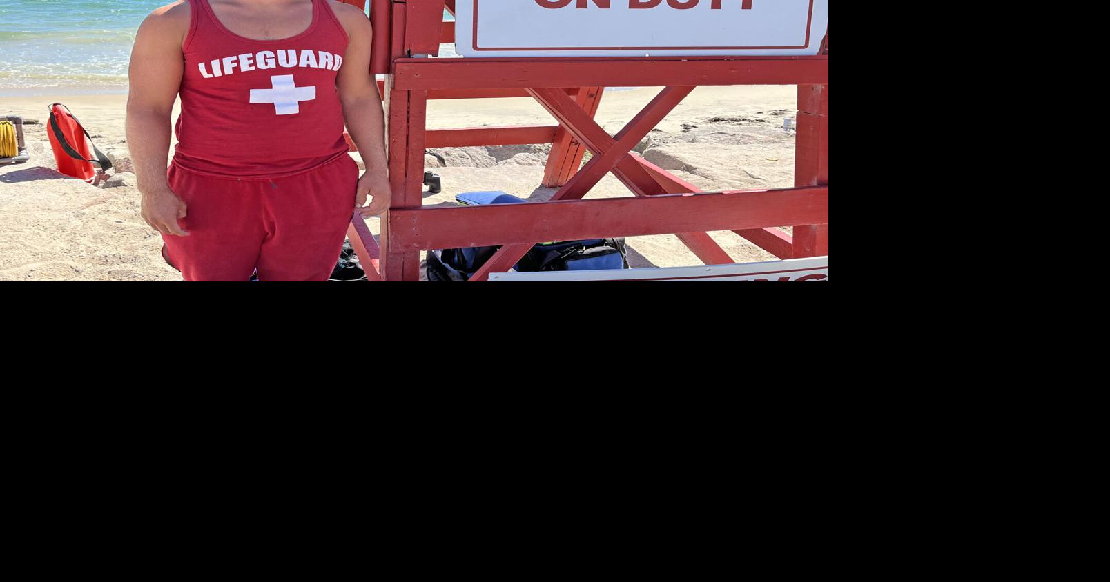Lifeguard Dakota Bryson makes an unlikely rescue behind the Windjammer ...
