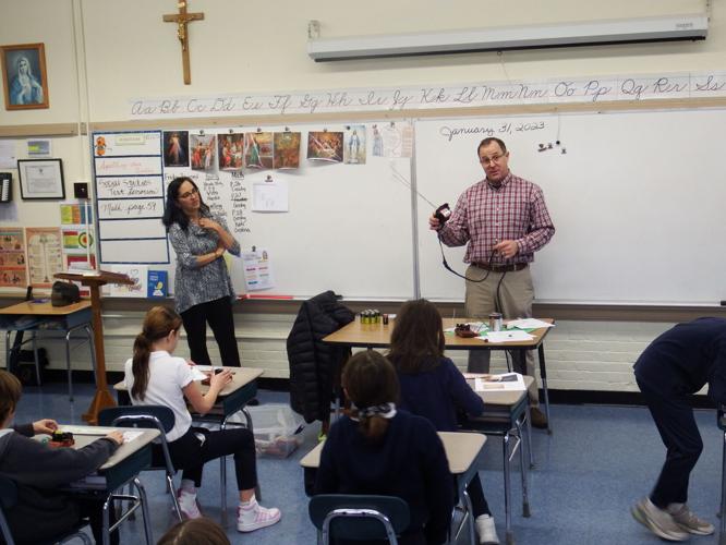 Building batteries with St. Michael School students | Front Porch News ...