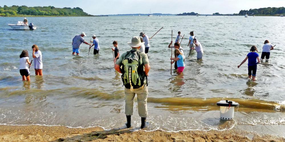 Students' Outdoor Club learns the basics of shellfishing | Stonington ...