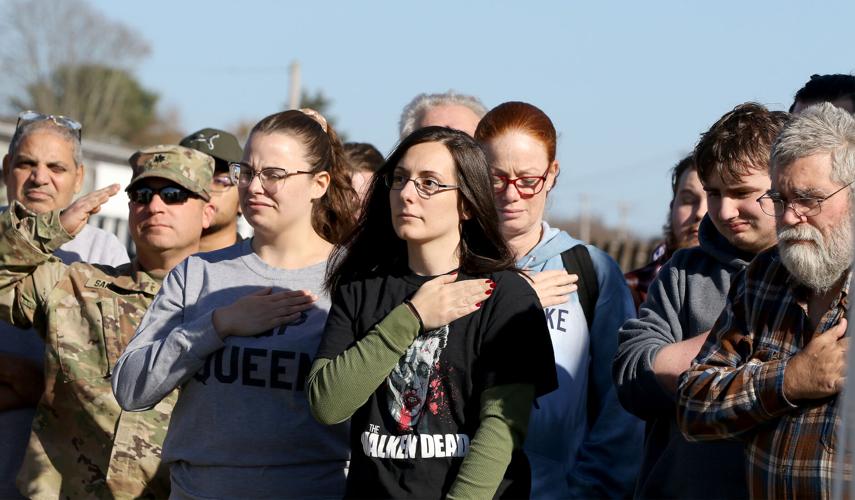 PHOTOS: Westerly Education Center flag pole dedication | Westerly ...