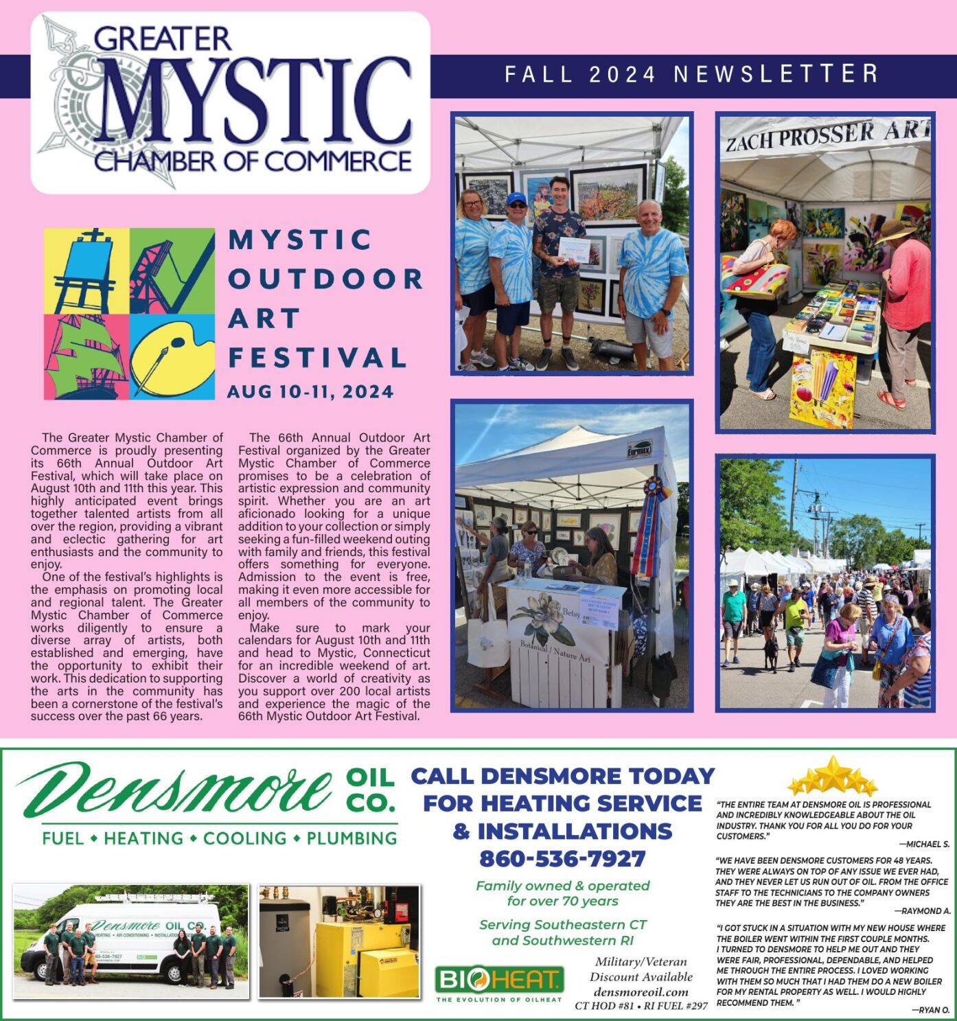 Mystic Chamber Newsletter July 2024 | | thewesterlysun.com