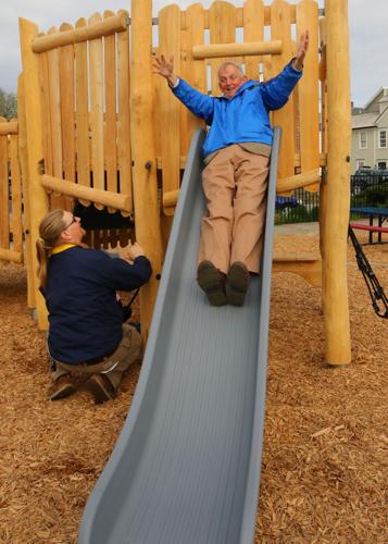 PHOTOS: Town dedicates new playground in Stonington Borough ...