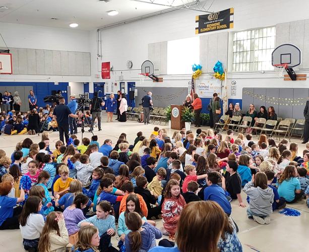 Richmond Elementary’s Paige Leddy honored with prestigious Milken ...