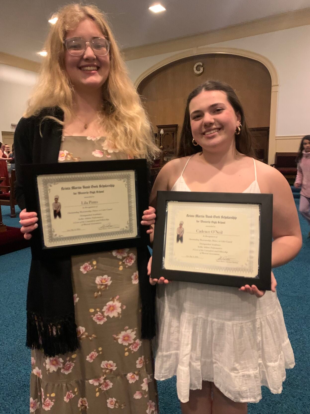 First-ever Krista Martin Band Geek Scholarships awarded | Front Porch ...