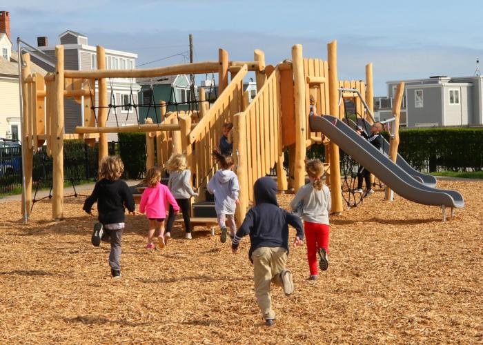 PHOTOS: Town dedicates new playground in Stonington Borough ...