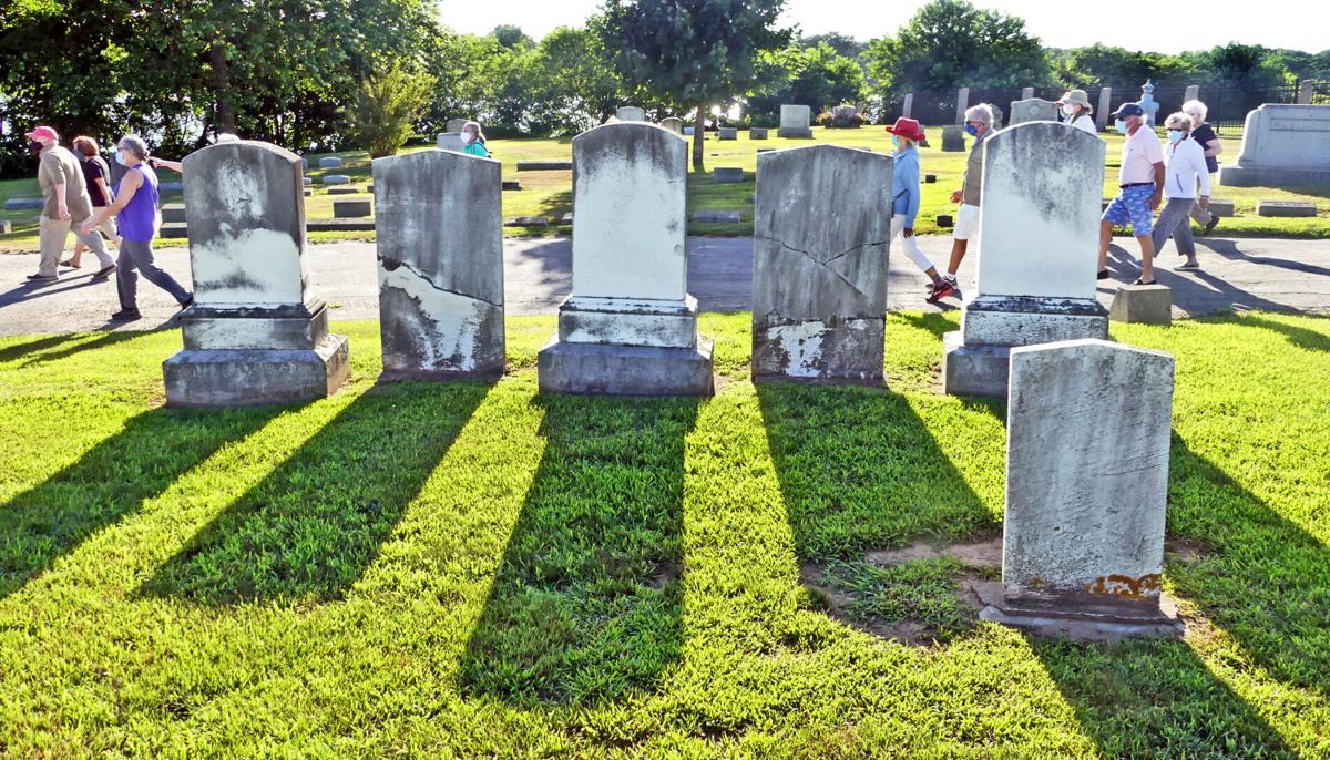 Secrets of the cemetery: 'Down by the Riverside' tours at River Bend ...