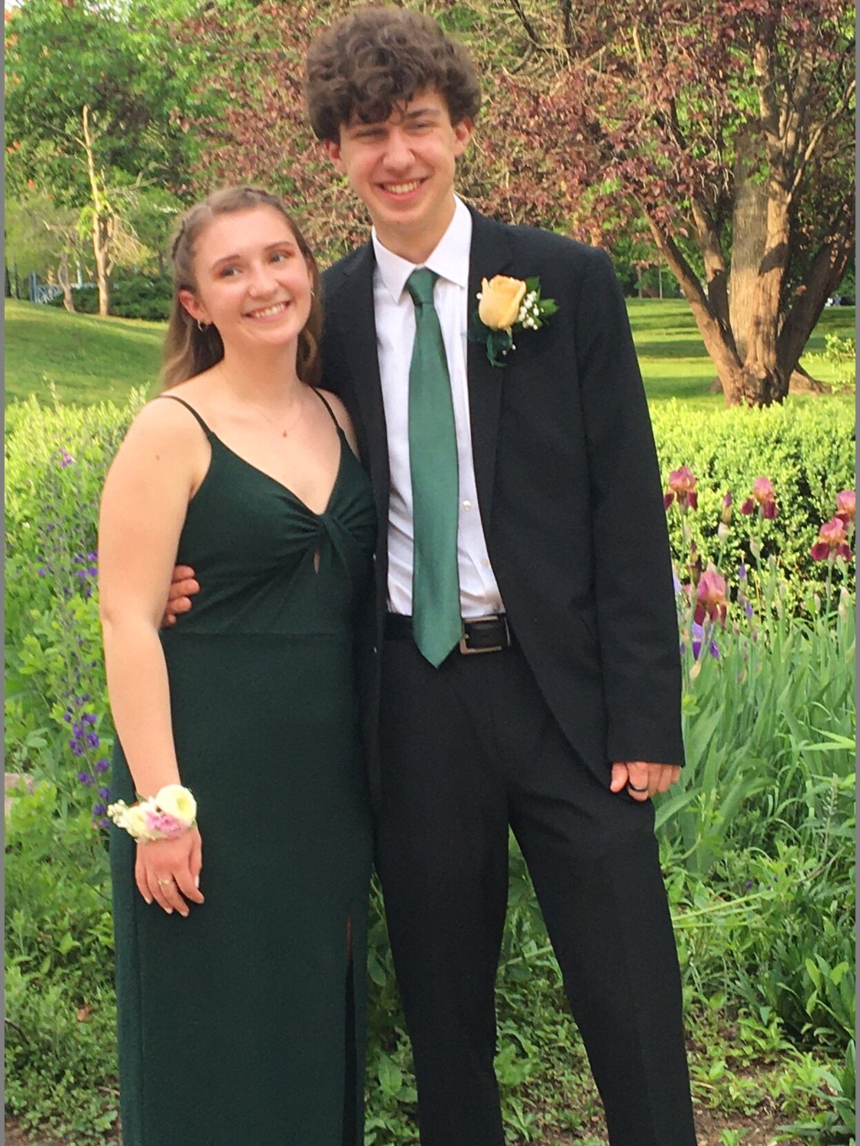 Emma and Russell at the Westerly High School prom | Front Porch News ...