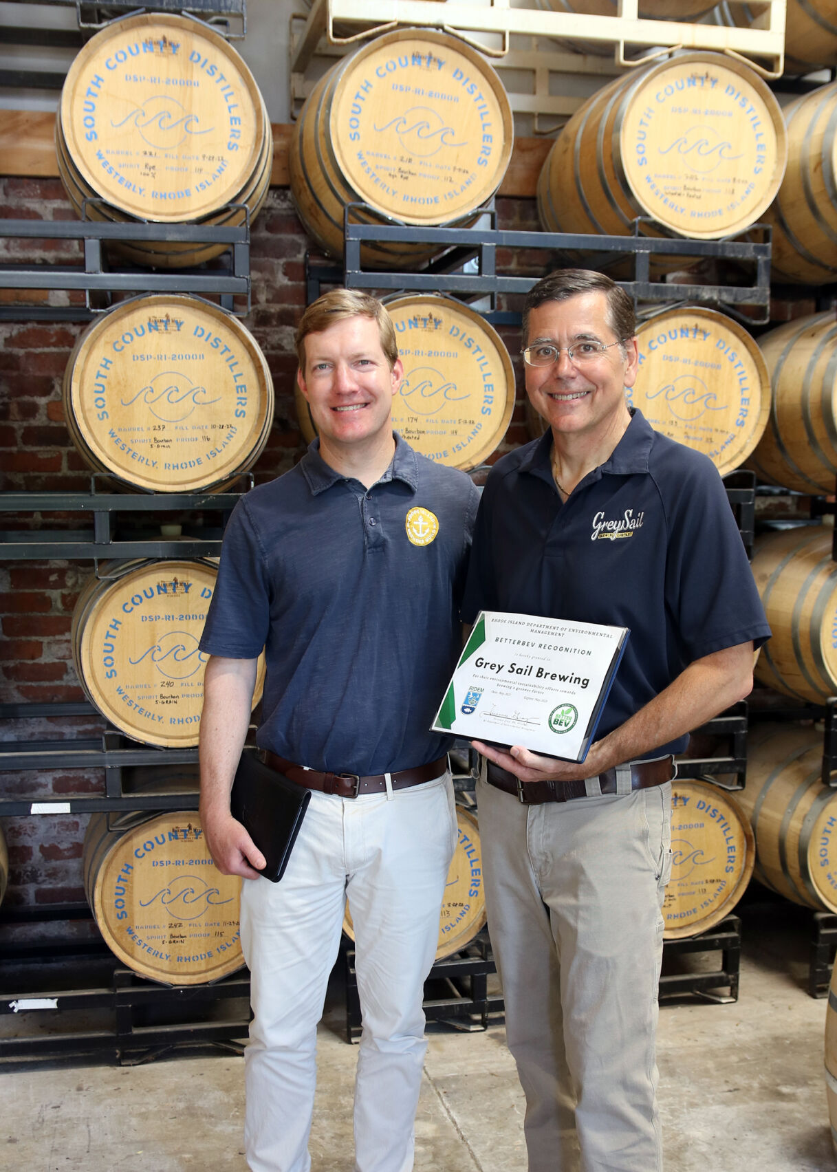 Cheers! Grey Sail Brewing wins award for environmental sustainability ...